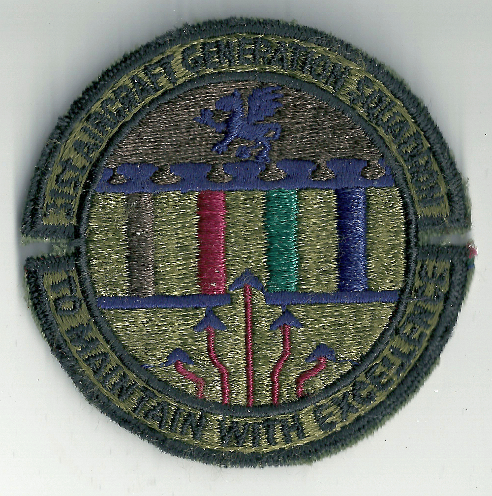 VIETNAM ERA USAF 31ST AIRCRAFT GENERATION SQUADRON INSIGNIA PATCH | eBay